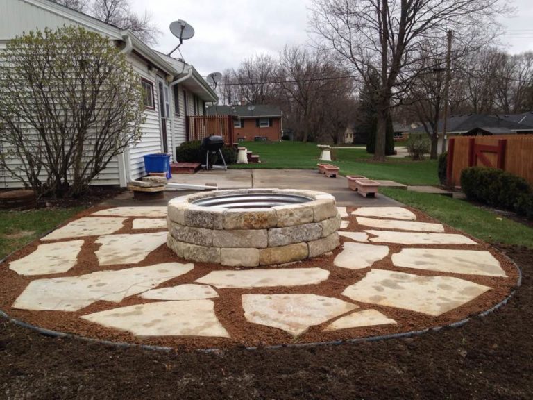 Custom Fire Pit - Monacelli Stone Company